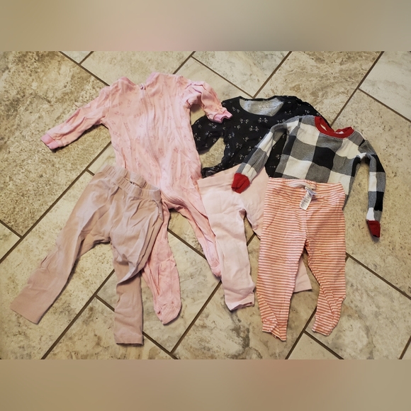 Carter's | One Pieces | 24m Carters Pink And Plaid Kids Set | Poshmark